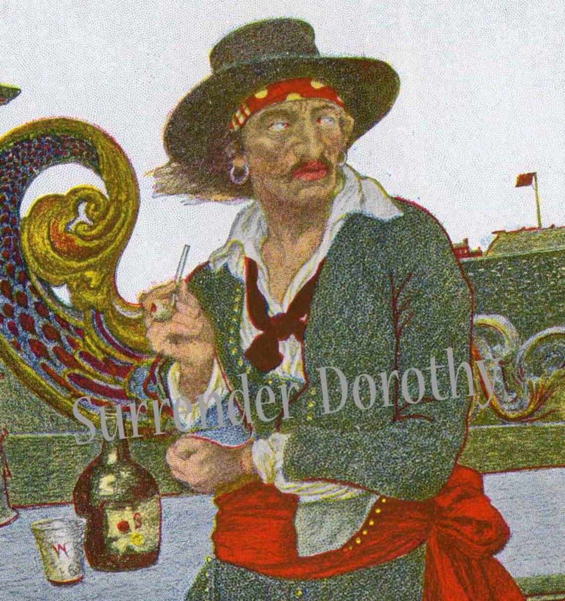 Pirate Captain William Kidd Aboard the Adventure Galley Howard | Etsy