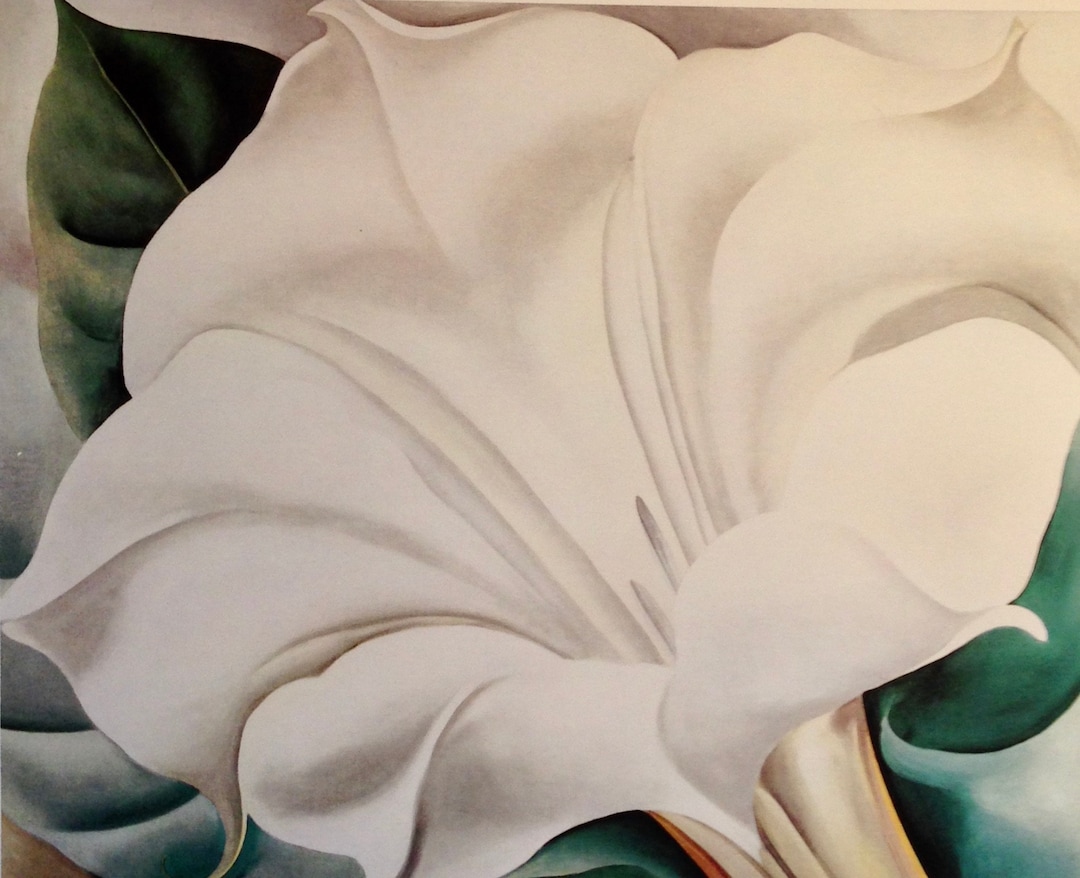 Georgia O'keefe an Orchid 1941 Botanical Color Lithograph Poster to ...