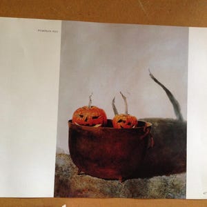 Jamie James Wyeth Pumpkin Pot Vintage Lithograph to Frame 1980s - Etsy