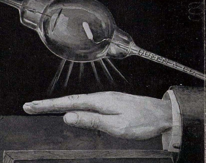 Xray Invention Roentgen Ray Machine 1911 Science Rotogravure to Frame ...