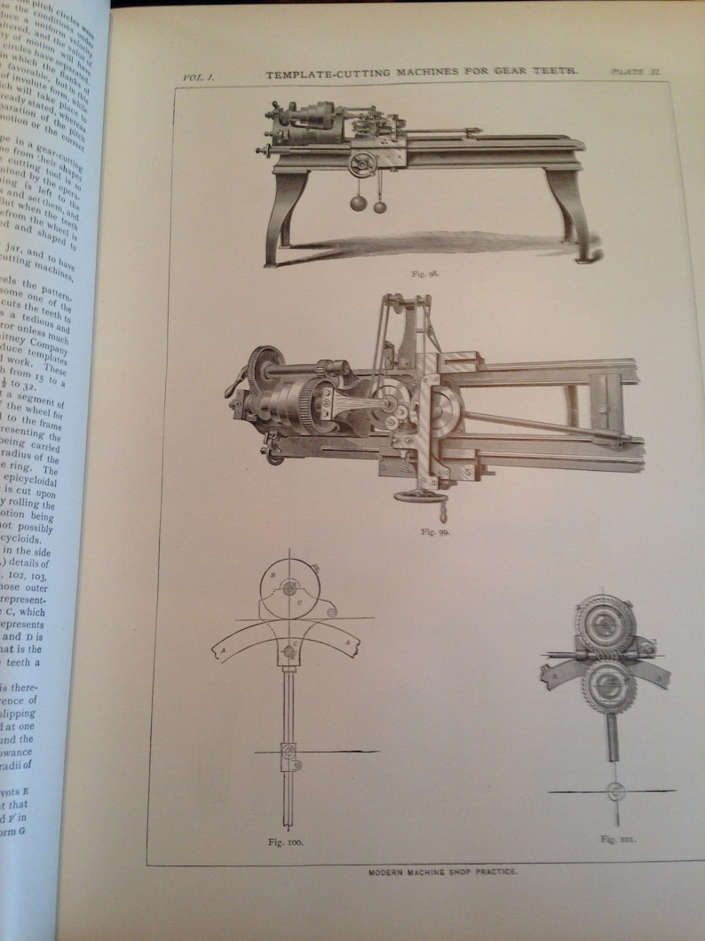 Modern Machine Shop Practice Joshua Rose 1901 Volumes I & II - Etsy
