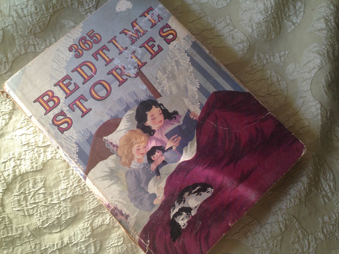 365 Bedtime Stories 1944 Hardcover Children's Book Whitman Publishing ...