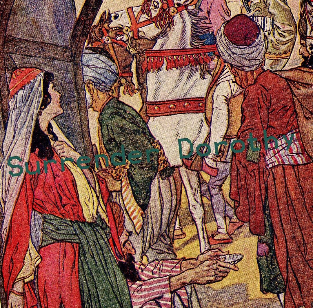 Hiding Princess Scottish Artist Malcolm Patterson 1920s Children's ...