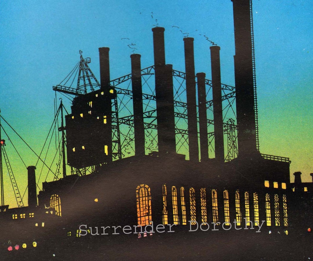 Electric Generating Station Industry Advertisement 1920s Vintage Color ...