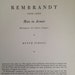 Man in Armor by Rembrandt Art Masters Color Lithograph Vintage Poster ...
