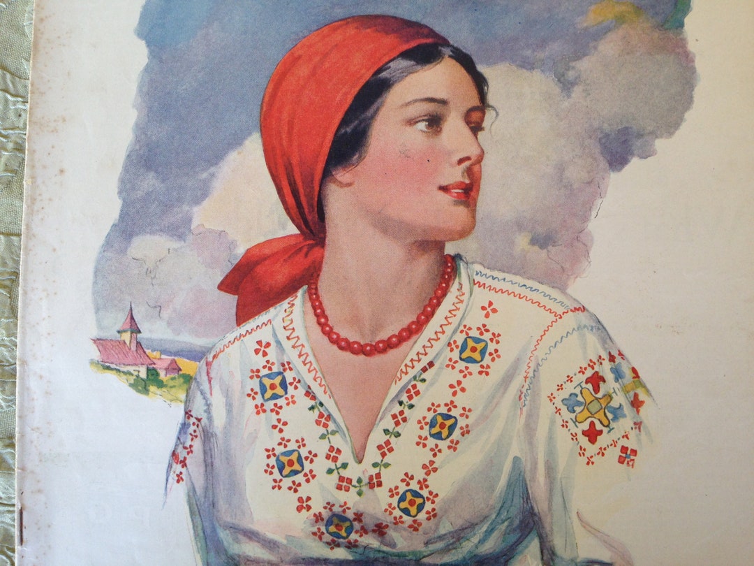 Needlecraft Home Arts Magazine AUGUST 1931 Roumania Embroidery John ...