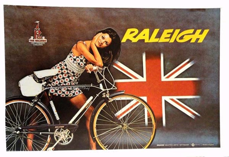 Velo Sport Bicycle Advertisement 1970 Lithograph Poster - Etsy