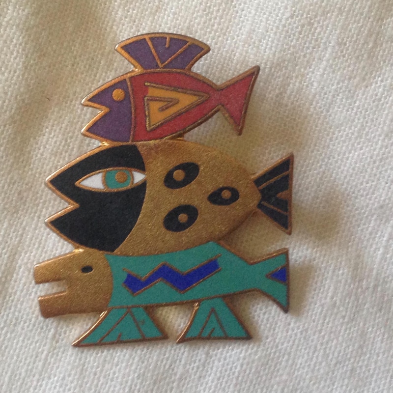 Laurel Burch Fish - Etsy