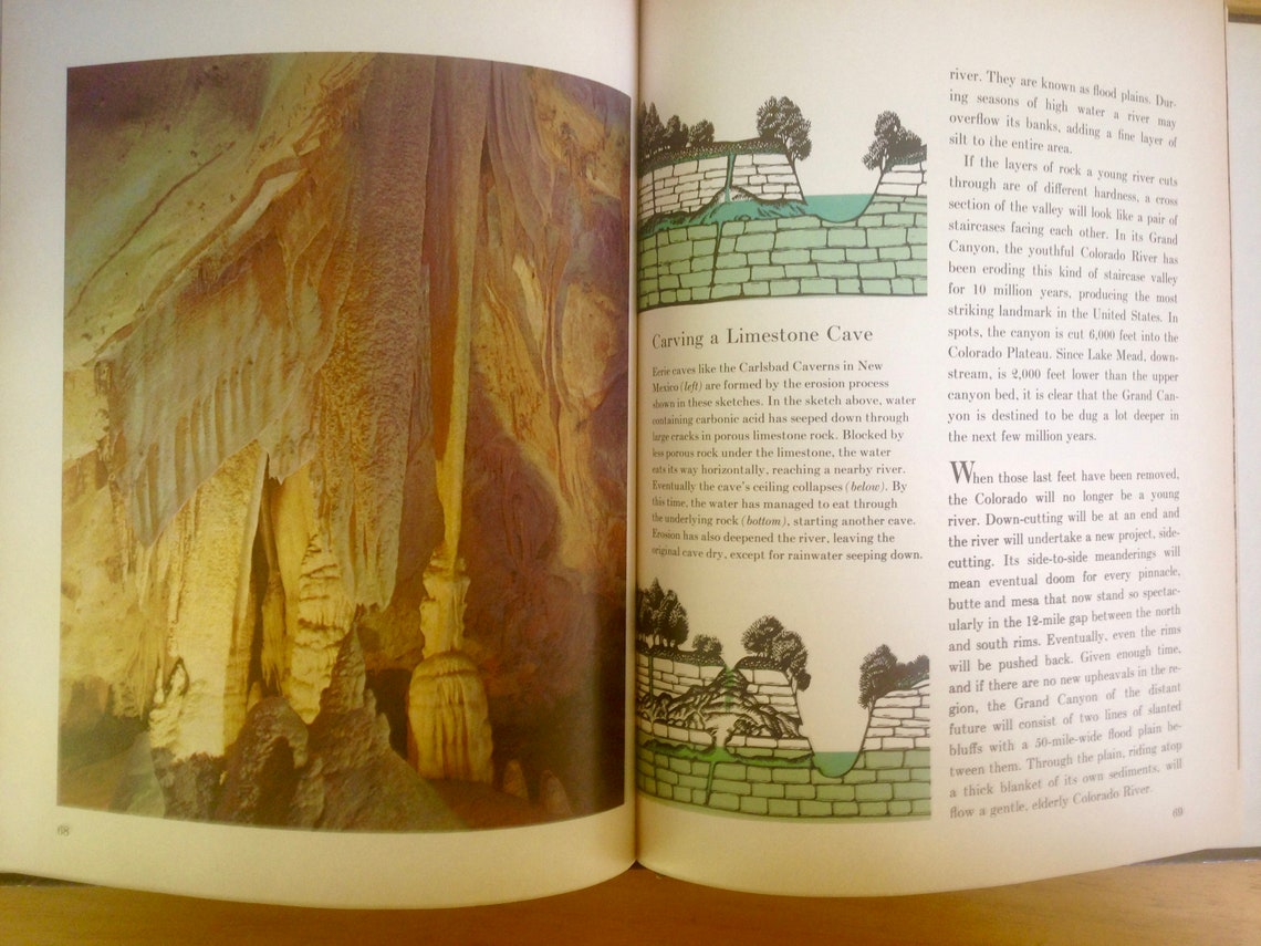 The Earth Lavishly Illustrated Life Book Nature Library 1968 Vintage ...