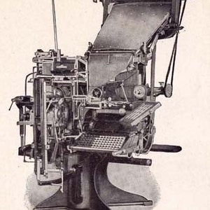 Type Setting Printing Machines 1912 Linotype Monotype Printers - Etsy