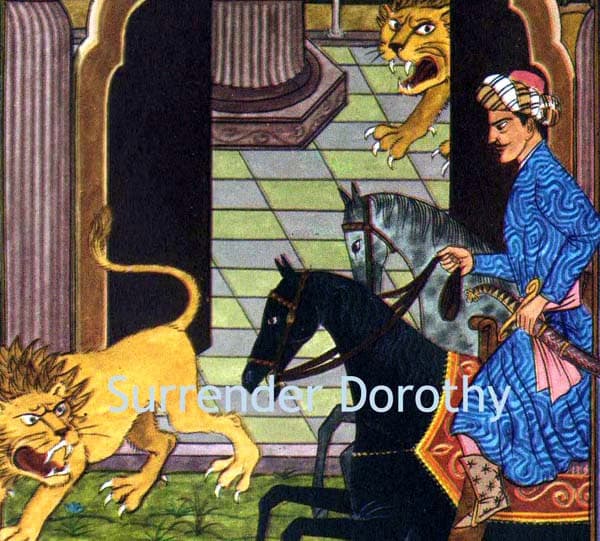 Lions Released Earle Goodenow Arabian Nights 1943 Vintage Print for ...