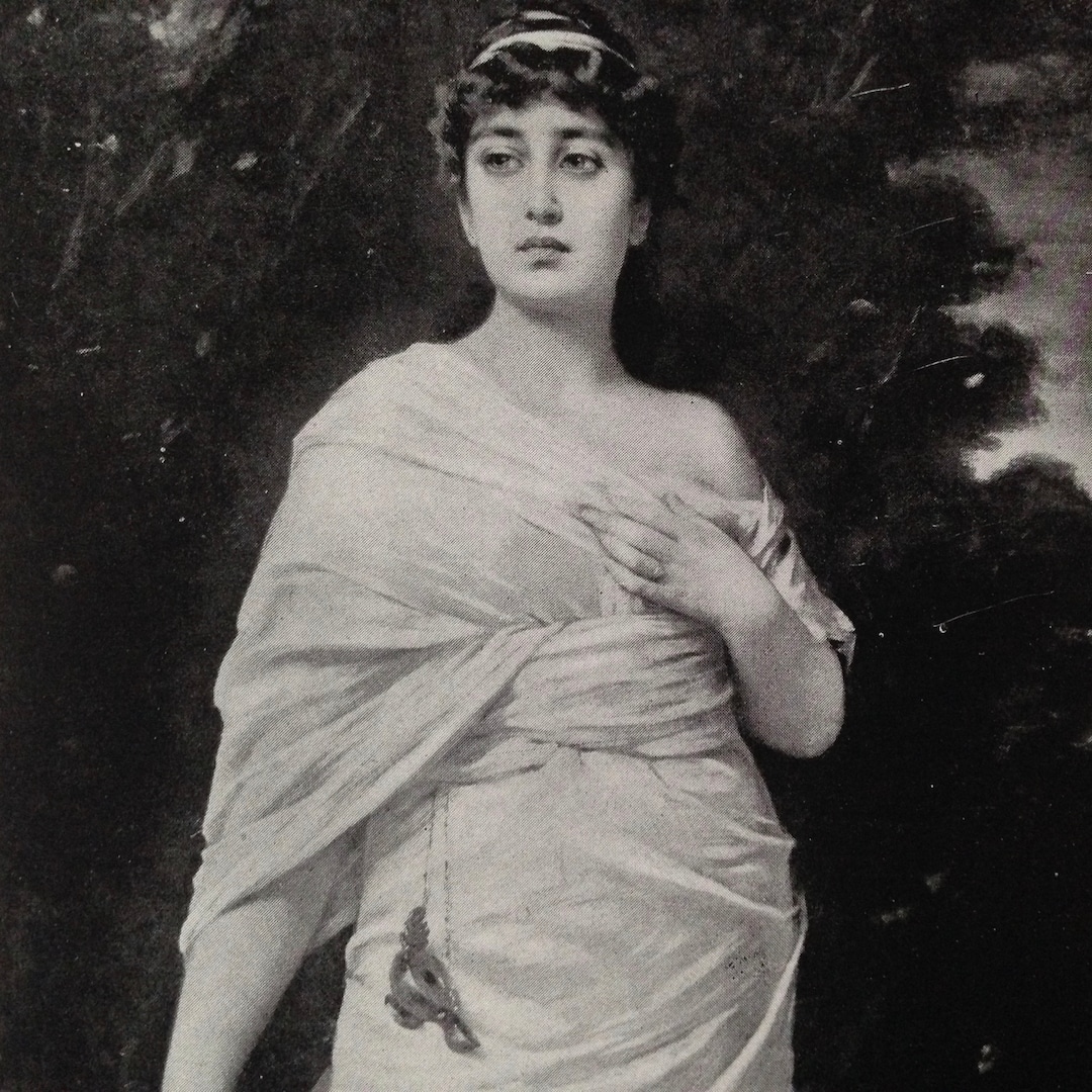 Vestal Virgin Nathaniel Sichel Photogravure Black and White Art Masters ...