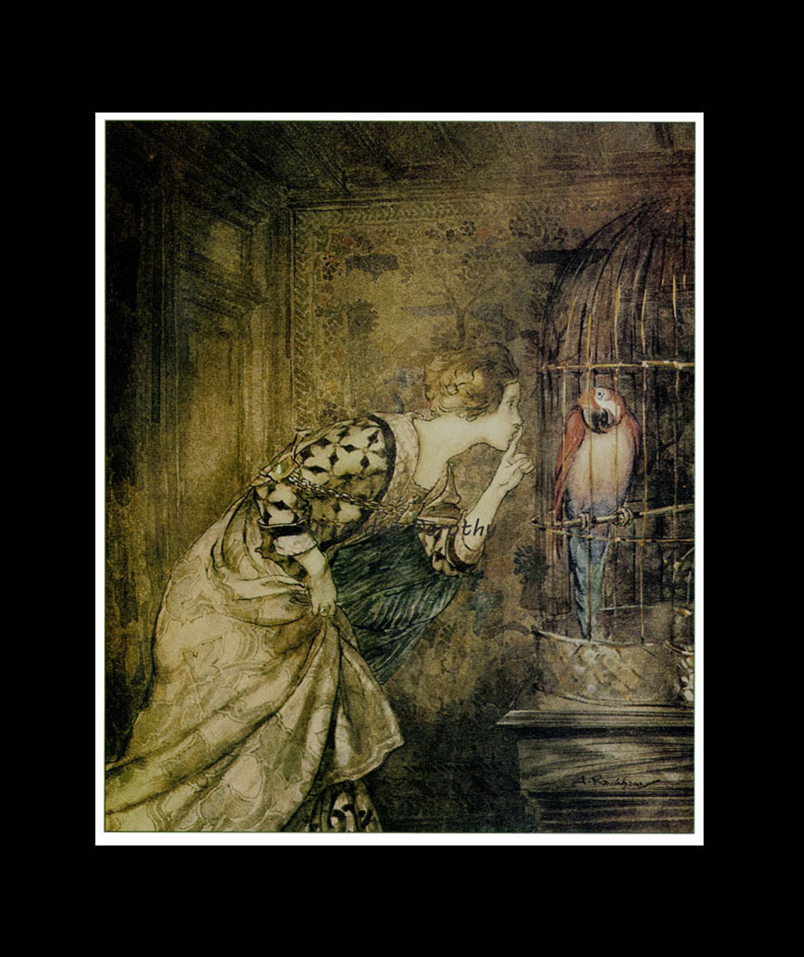 May Colvin Arthur Rackham Vintage Children's Nursery - Etsy