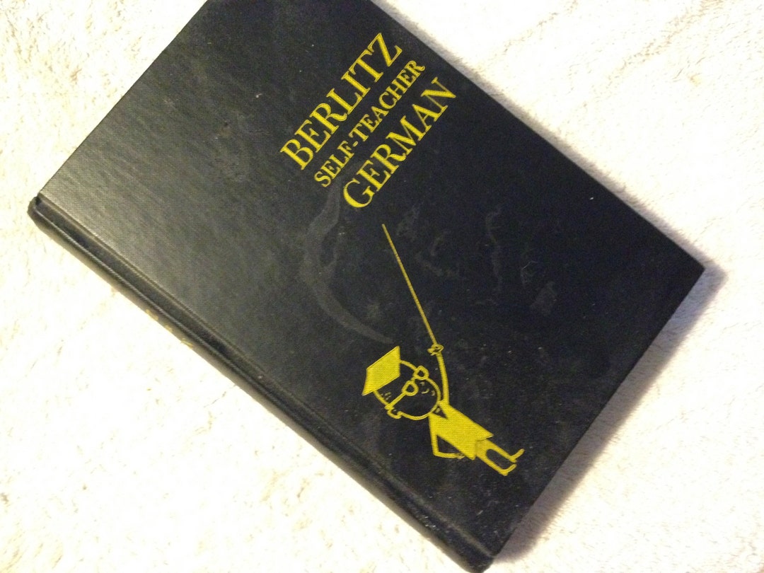 Berlitz Self Teacher German Language Hardcover Reference Book 1950 Fun ...