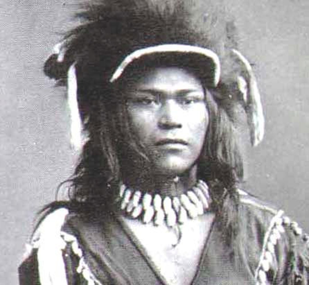 Flathead Kinugumiut Yakima, Wasco Native American First People Vintage ...