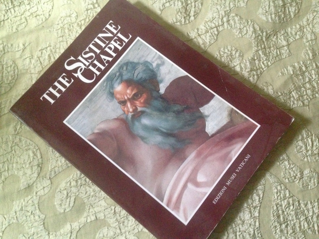 The Sistine Chapel Art History Book Gorgeous Color Plates 1993 ...