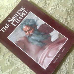 The Sistine Chapel Art History Book Gorgeous Color Plates 1993 ...