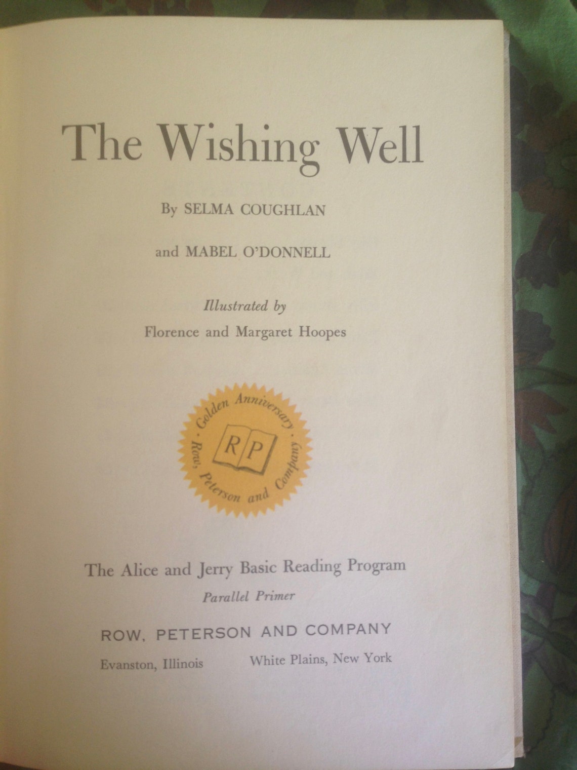 The Wishing Well Primary Reader Illustrated Florence Hoopes - Etsy