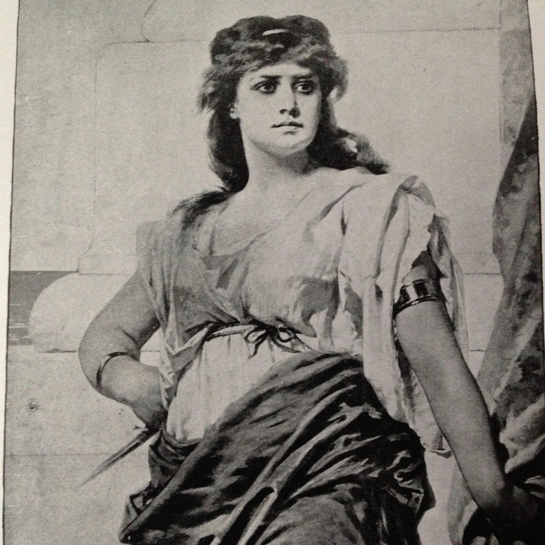 Medea Nathaniel Sichel Photogravure Black and White Art Masters Print ...