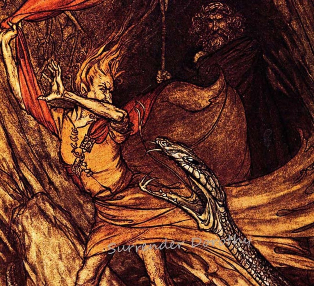 Rhinegold & Valkyrie Arthur Rackham Vintage Edwardian Era Vintage ...