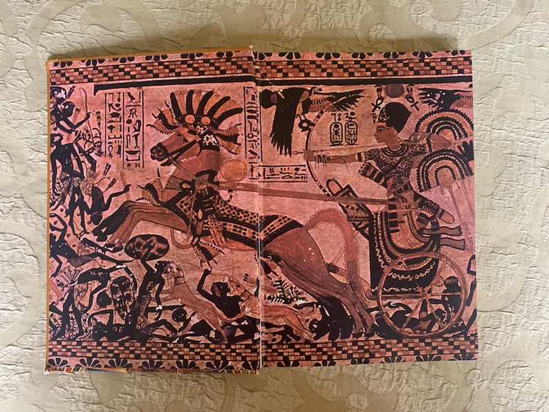 Pharaohs of Egypt Lavishly Illustrated Hardcover Book Vintage Natural ...