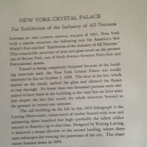 Currier & Ives Crystal Palace World's Fair New York Color Lithograph ...