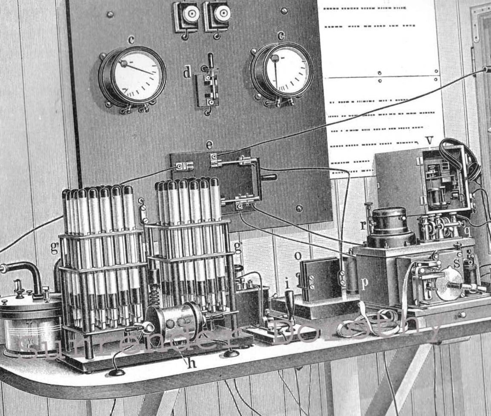 Wireless Telegraph Equipment Engraving 1907 Edwardian Era - Etsy