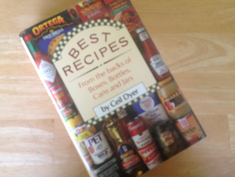 Best Recipes From the Backs of Boxes Cans & Jars Cookbook - Etsy