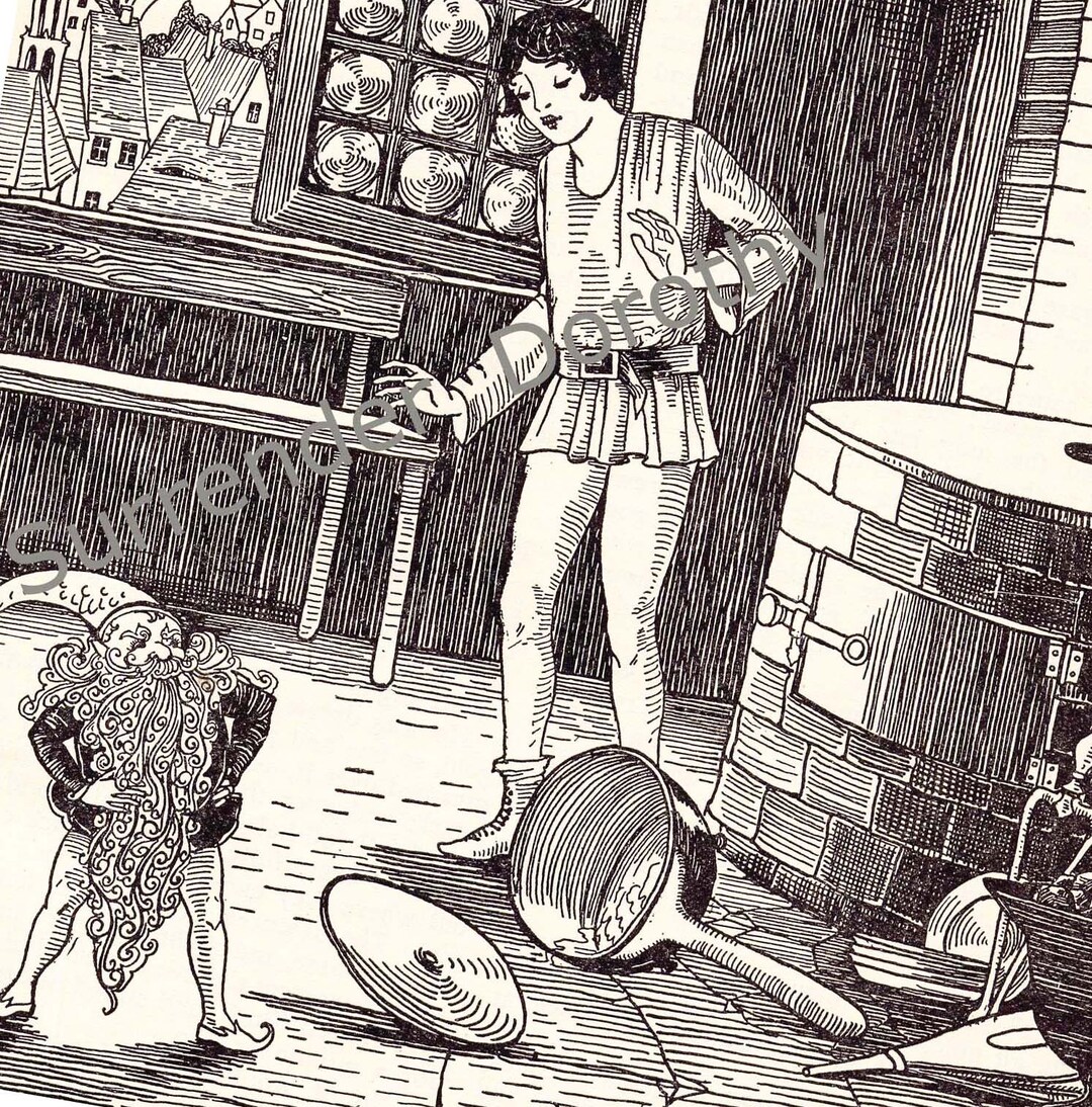 Golden Dwarf Pamela Vinton Brown 1927 Vintage Original Art Deco ...