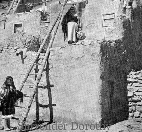 Acoma Pueblo Native American First People 1928 Antique | Etsy