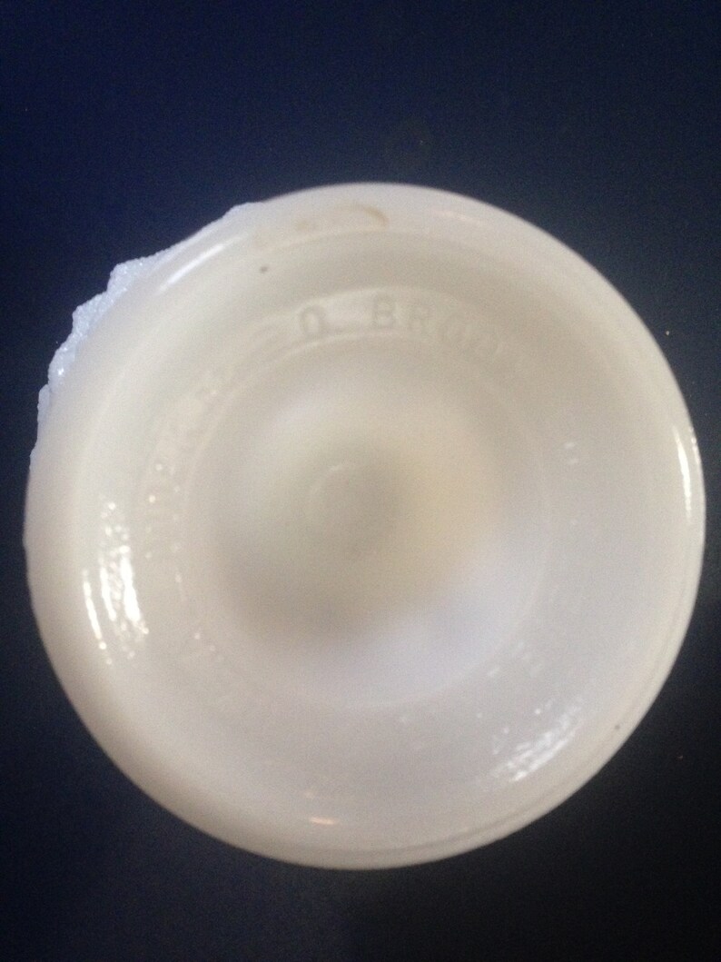 Milk Glass Footed Compote Bumpy Vase Brody 1960s Mid Century - Etsy