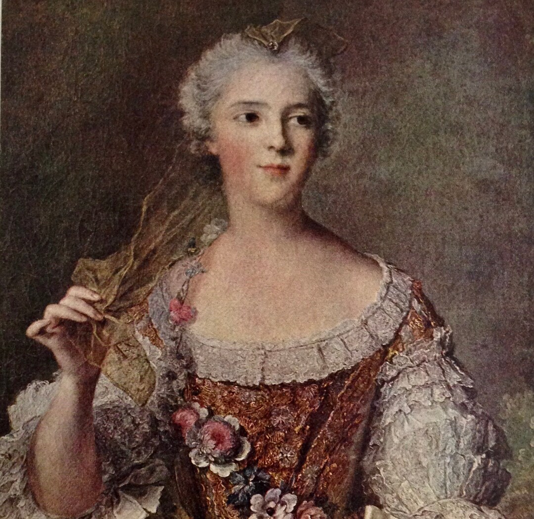 Portrait of Madame Sophie by Jean-marc Nattier Art Masters Color ...