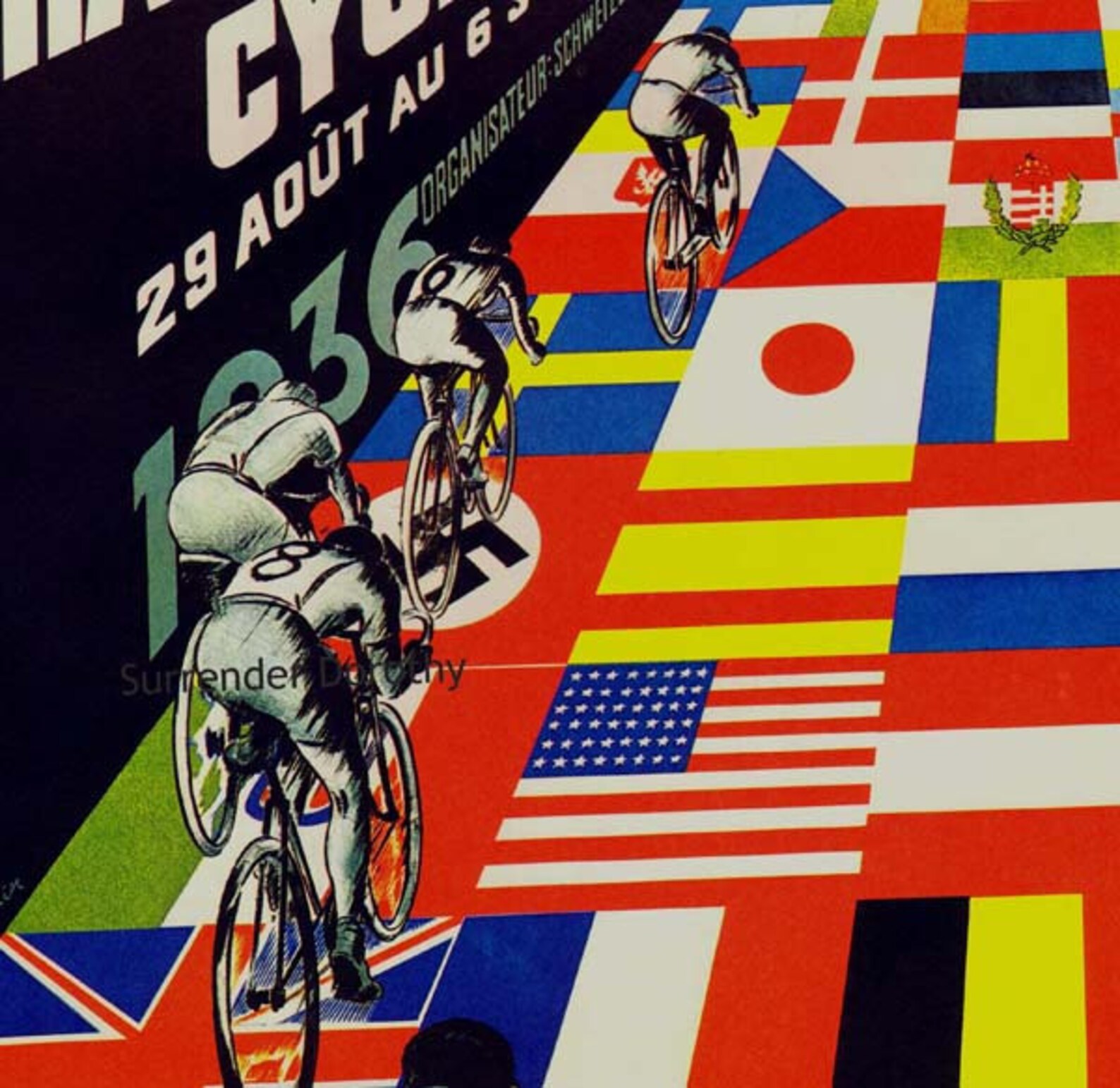 Zurich to Bern Switzerland International Bicycle Race Vintage - Etsy