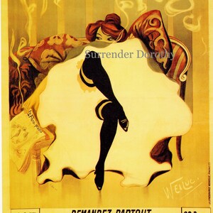 Le Frou Frou Magazine France Weiluc Vintage Victorian Advertisement ...