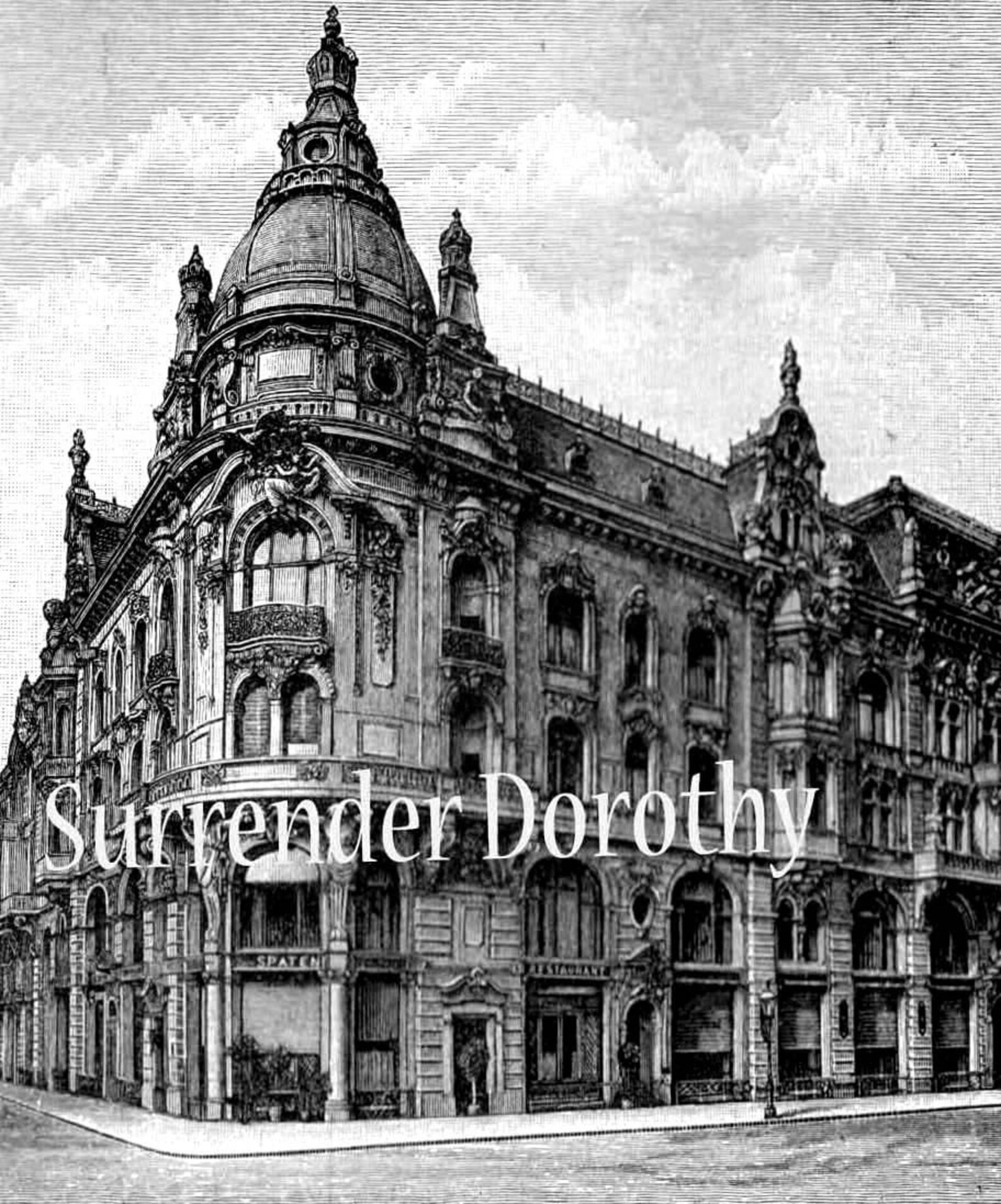 Gothic Architecture Berlin Germany 1887 Antique Victorian Steel ...
