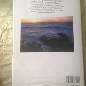 Coastlines of America Book J.A. Kraulis Ron Watts Color Plates 1991 ...