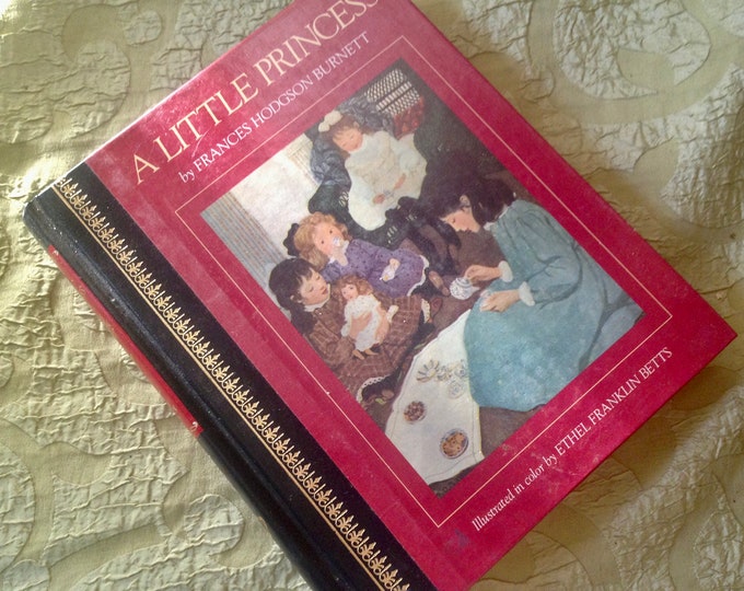 A Little Princess Illustrations by Ethel Franklin Betts 1990s Children ...
