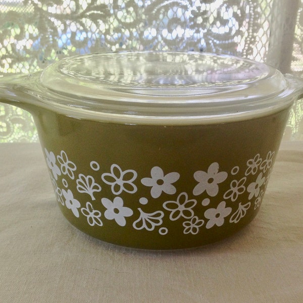 Pyrex Spring Blossom White W - Etsy