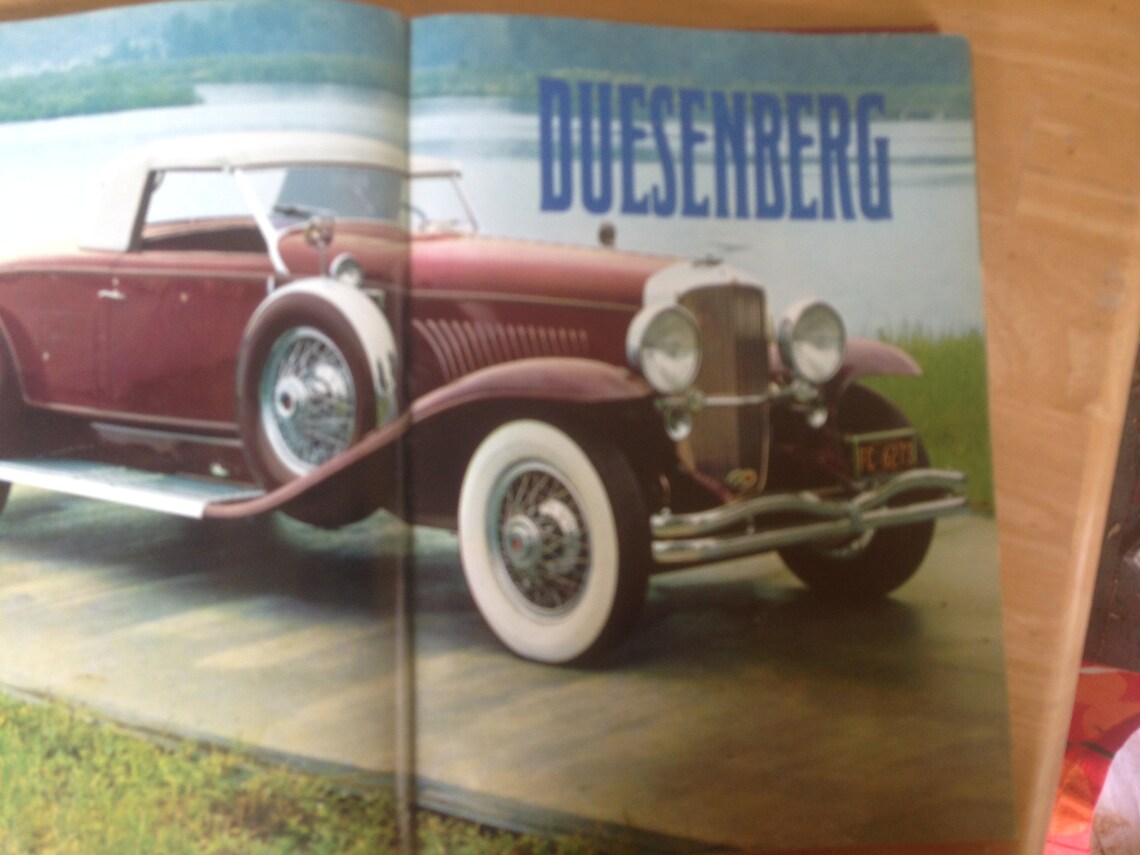 The Great Cars Tom Burnside Vintage Hardcover Beautifully Illustrated ...