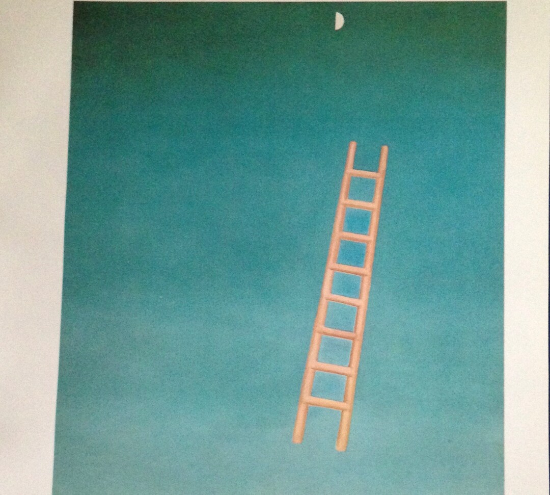 Georgia O'keefe Ladder to the Moon 1958 Southwest Color Lithograph ...