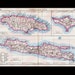 Jamaica Java Bali Island Map Antique Copper Engraving Vintage ...