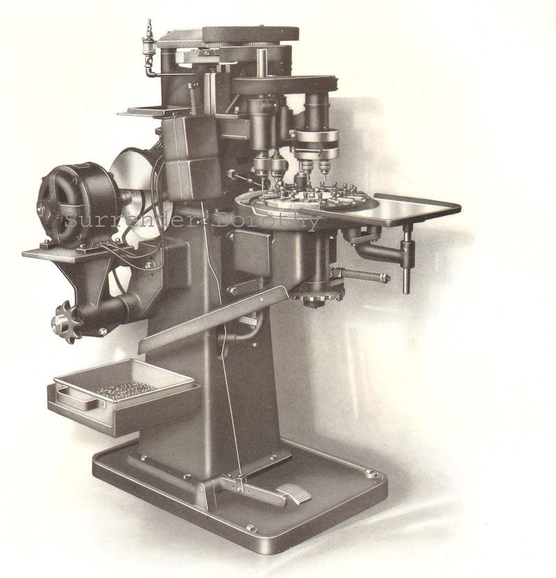 Gasoline Fired Engine Halftone Engraving 1920s Ford Model A - Etsy