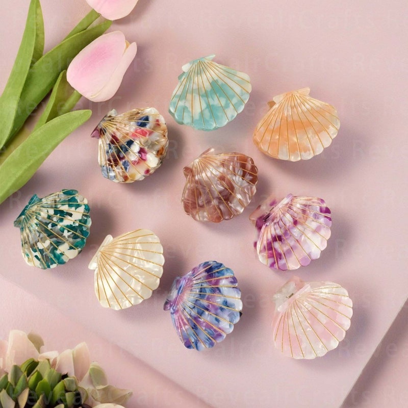 Seashell Hair Clip - Etsy