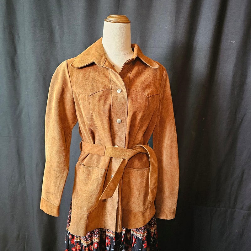 Belted Jacket - Etsy
