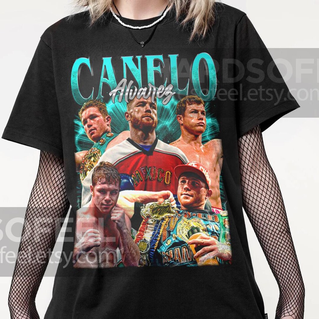Canelo Alvarez Unique Vintage T-shirt, Gift for Women and Man Unisex T ...