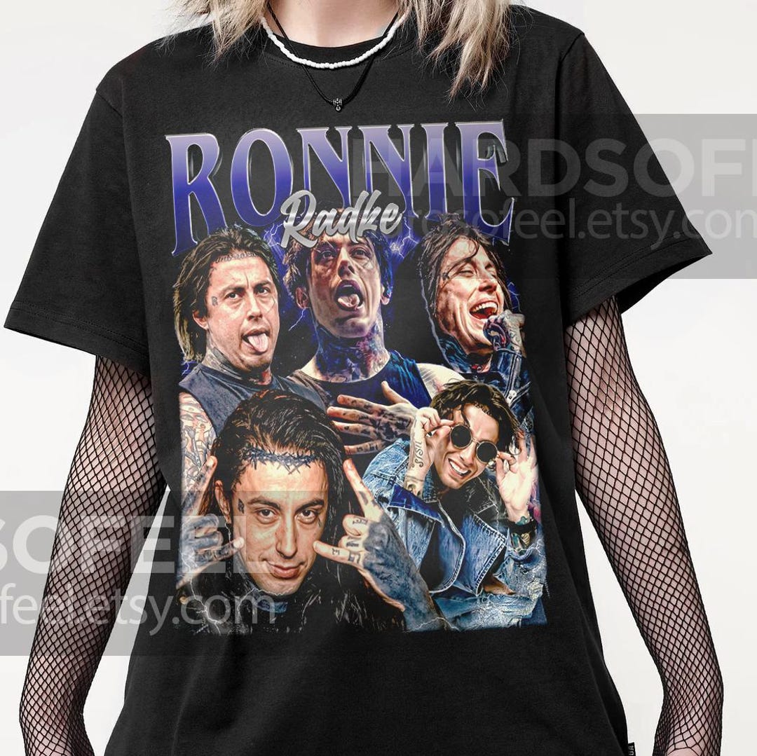 Limited Ronnie Radke Vintage T-shirt, Gift for Women and Man Unisex T ...