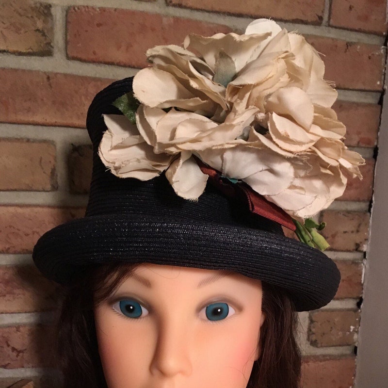 Open Top Hat - Etsy
