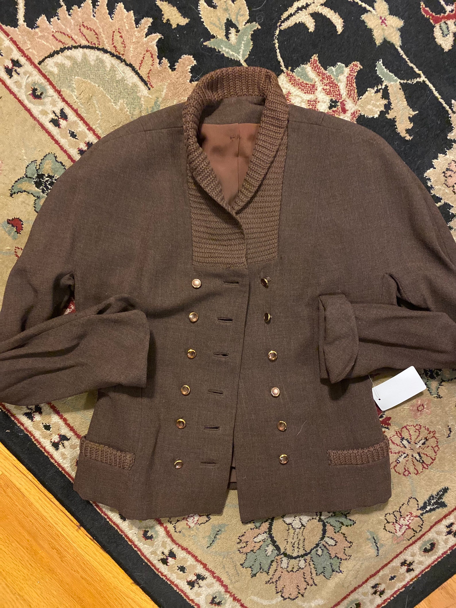 Classic 1950's Suit by Designer Dan Millstein Brown 100% - Etsy