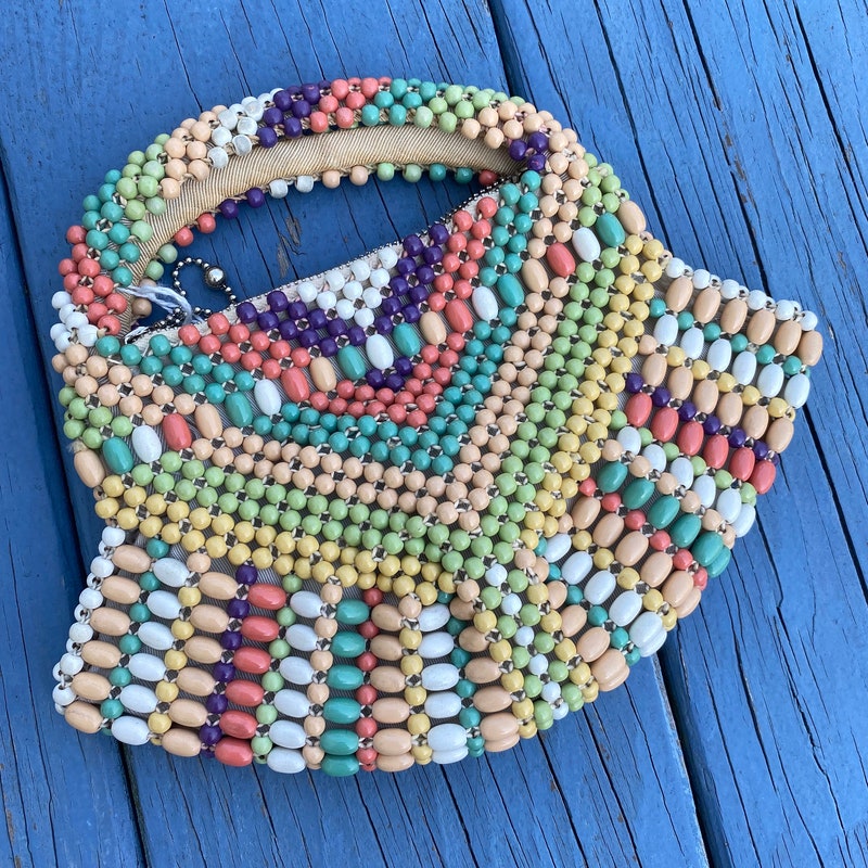 Czech Beaded Purse - Etsy