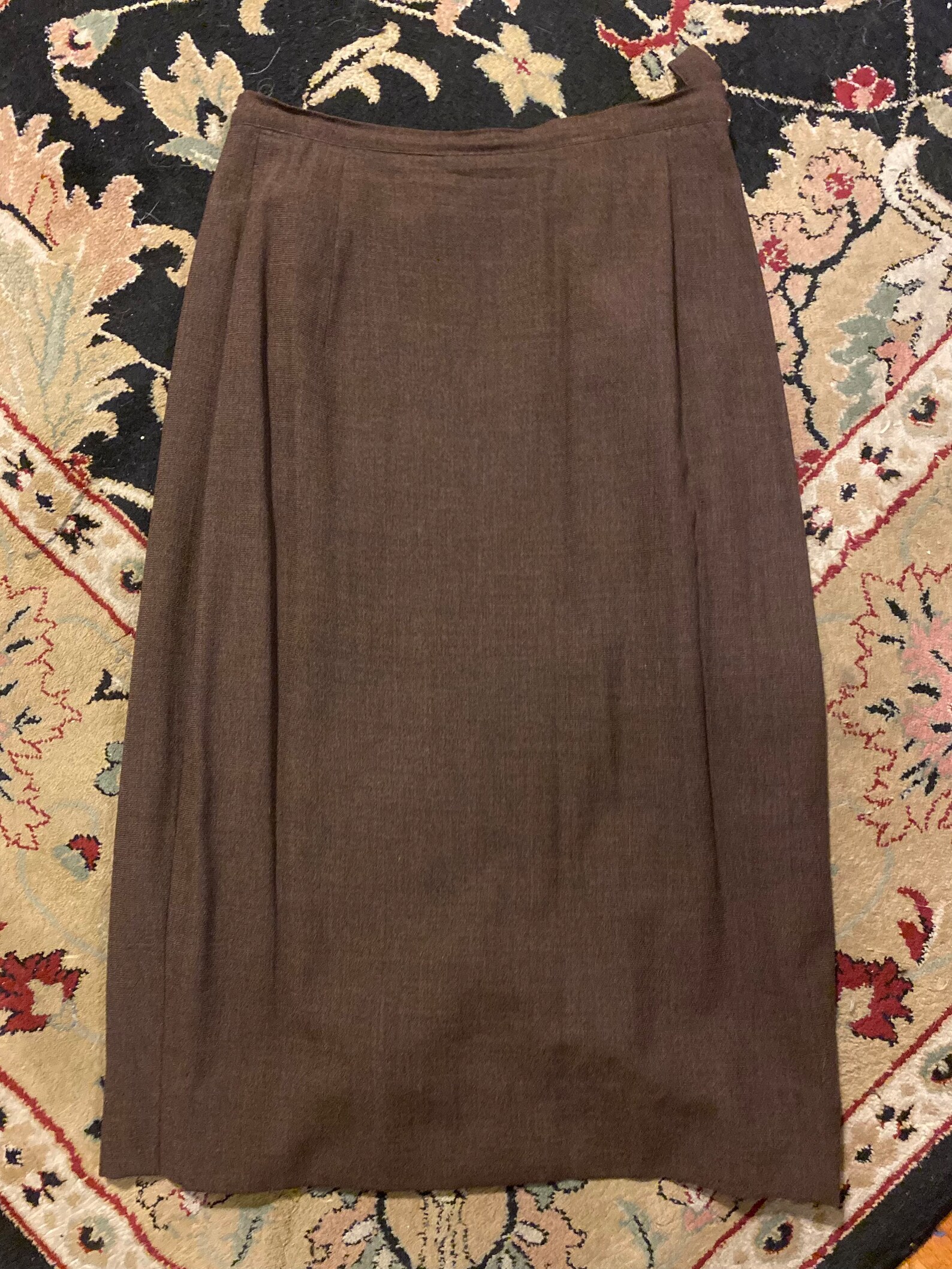 Classic 1950's Suit by Designer Dan Millstein Brown 100% - Etsy